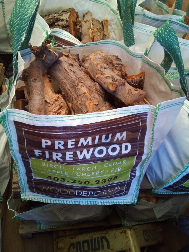 10 Pack Wood Depot Apple Firewood Mini Totes - Timber Ridge Firewood